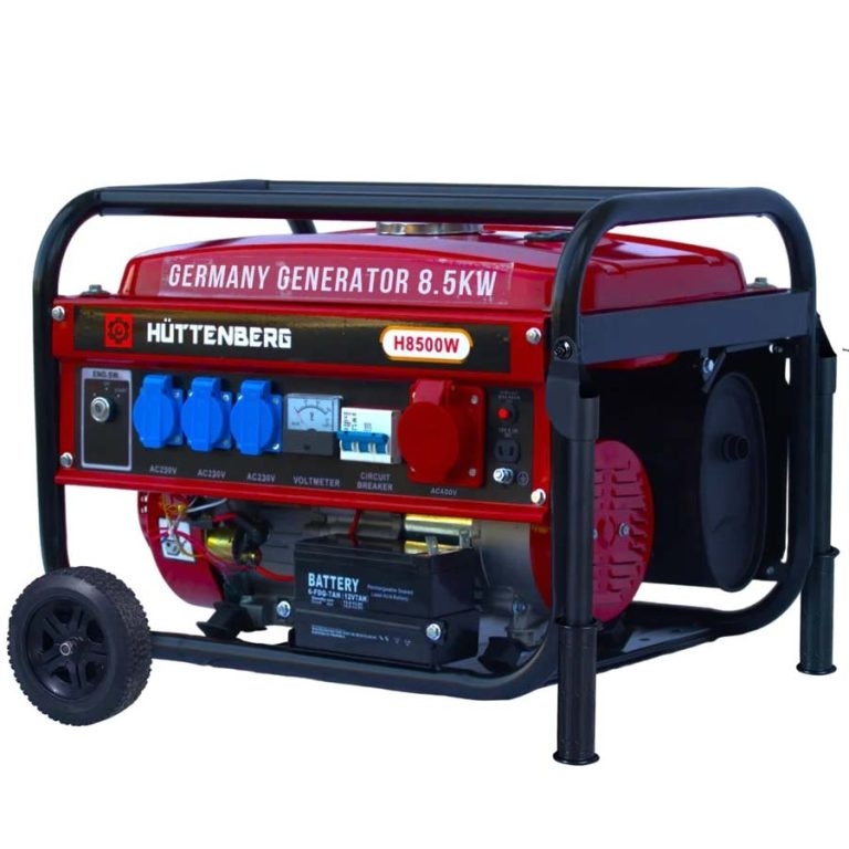 Groupe Électrogène Silencieux Hüttenberg H8500 8,5kW - BeBoldTools